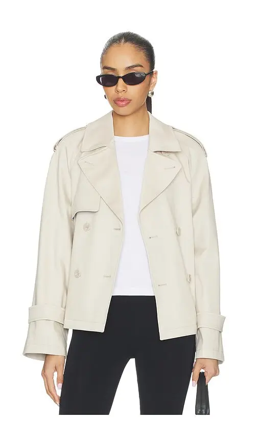 Soia & Kyo Juliette Short Trench Coat