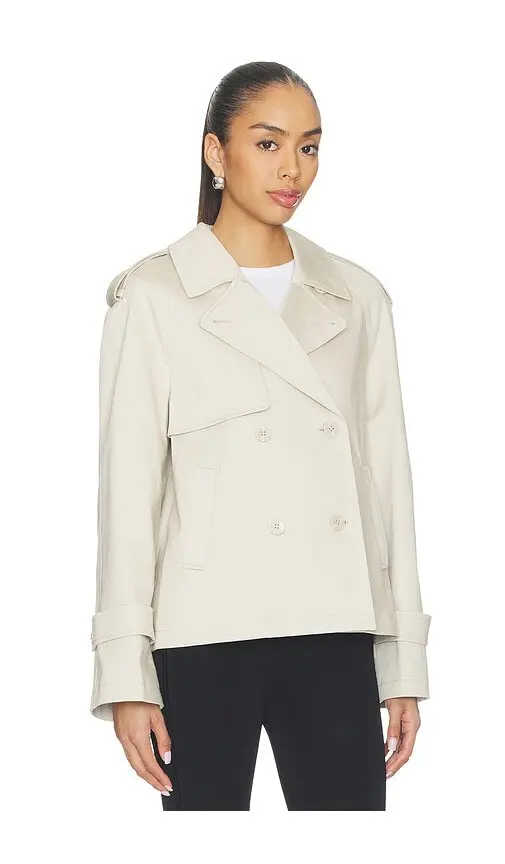 Soia & Kyo Juliette Short Trench Coat