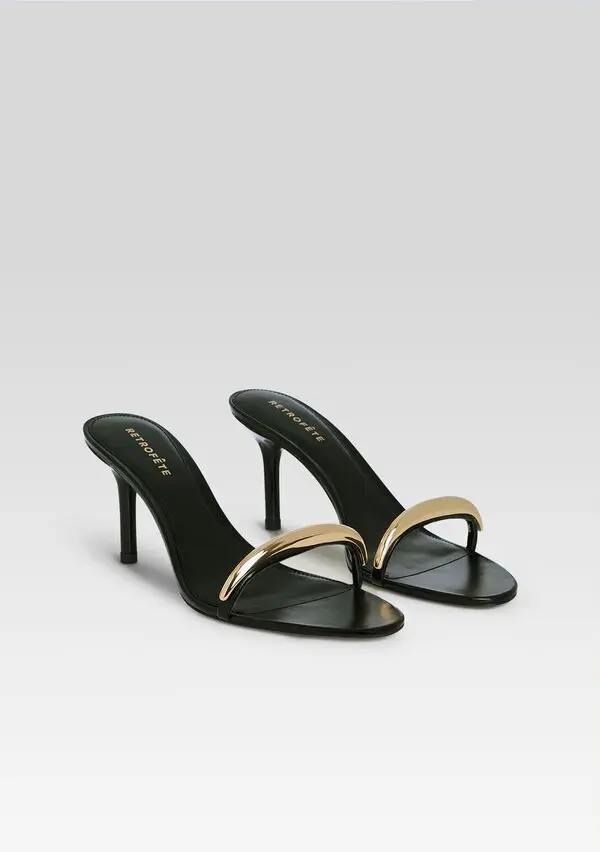 Retrofete Karli Sandal - Black