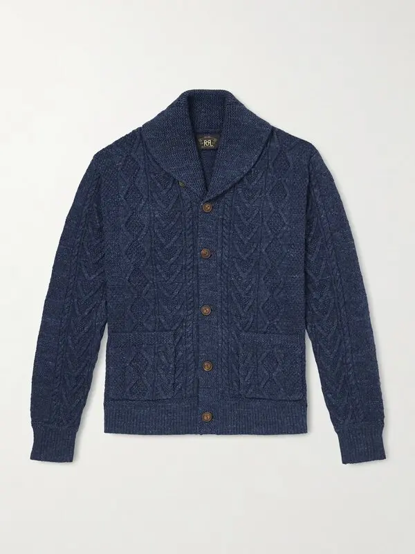 Ralph Lauren Cable-knit Cotton Cardigan