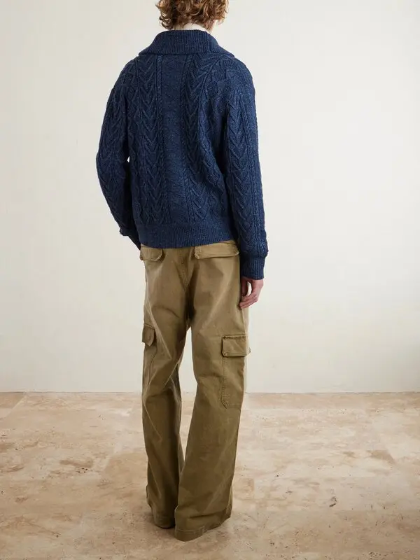 Ralph Lauren Cable-knit Cotton Cardigan