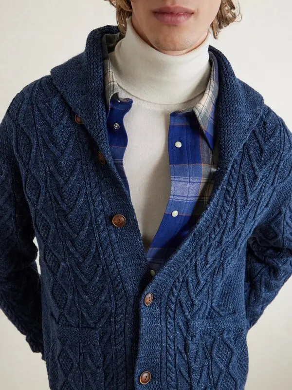 Ralph Lauren Cable-knit Cotton Cardigan