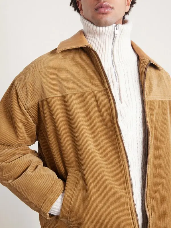 FRAME Cable-knit Wool And Cashmere-blend Half-zip Sweater - Neutrals