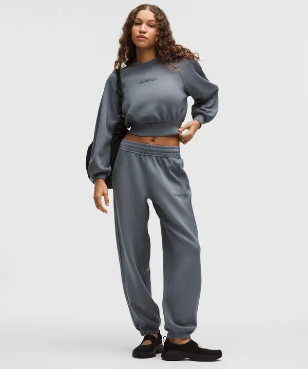 Lululemon Mid-rise Relaxed Jogger - Fade Dye Washed Charcoal
