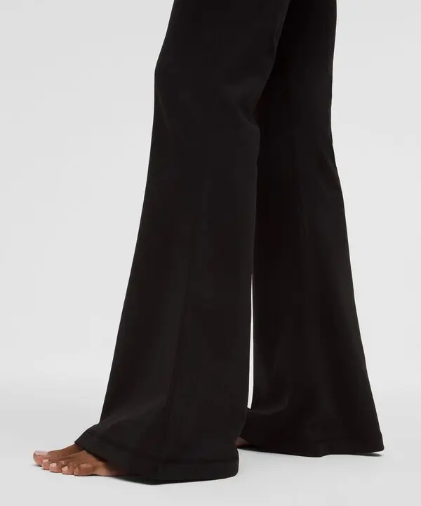 Lululemon Groove High-rise Ribbed Wide-flare Pant