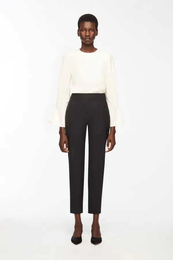 EMILIA WICKSTEAD Rome Top In Superfine Merino