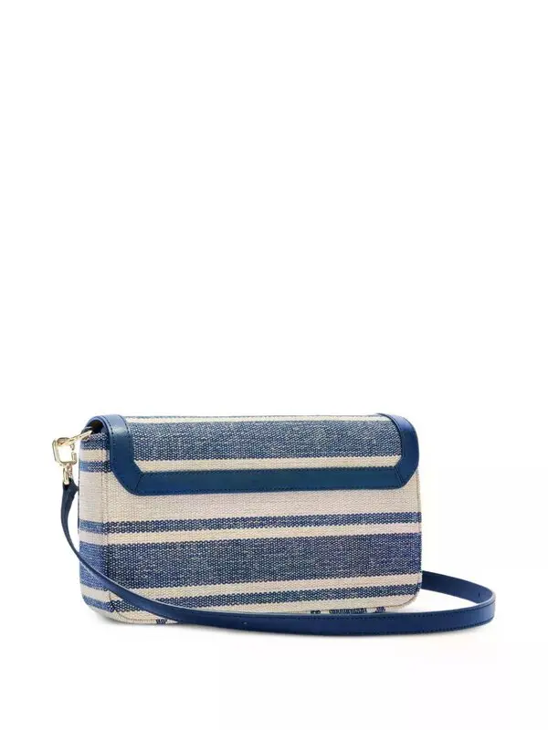 Furla Iride Striped Crossbody Bag - Blue
