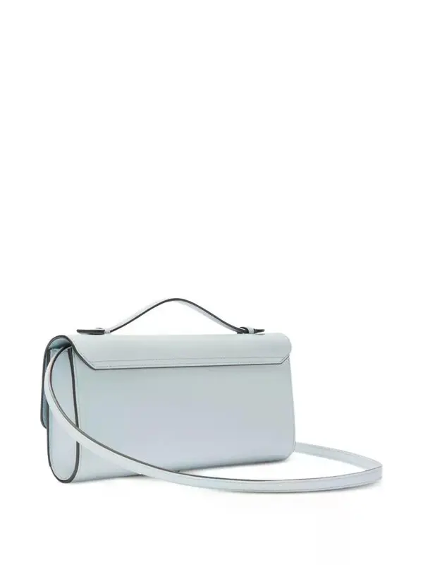 Furla Twist-lock Leather Clutch Bag