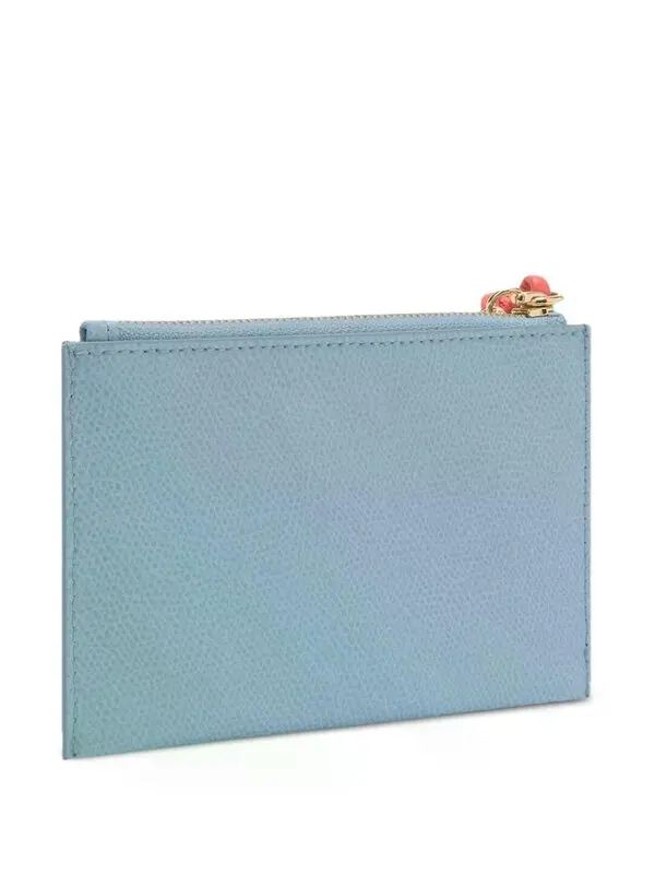 Furla Leather Zip Clutch