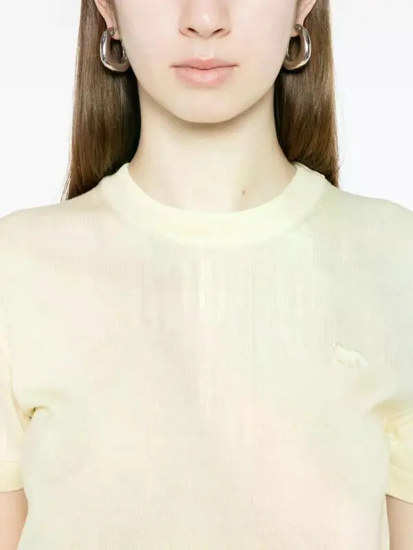 Maison Kitsuné Logo-patch T-shirt