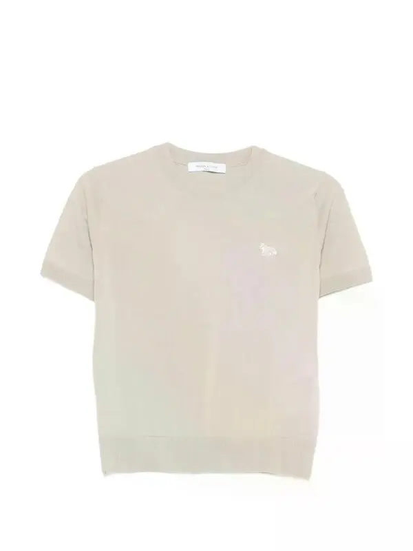 Maison Kitsuné Logo-patch T-shirt