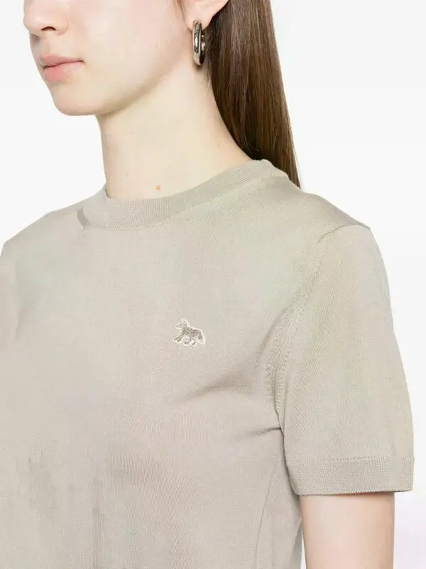 Maison Kitsuné Logo-patch T-shirt