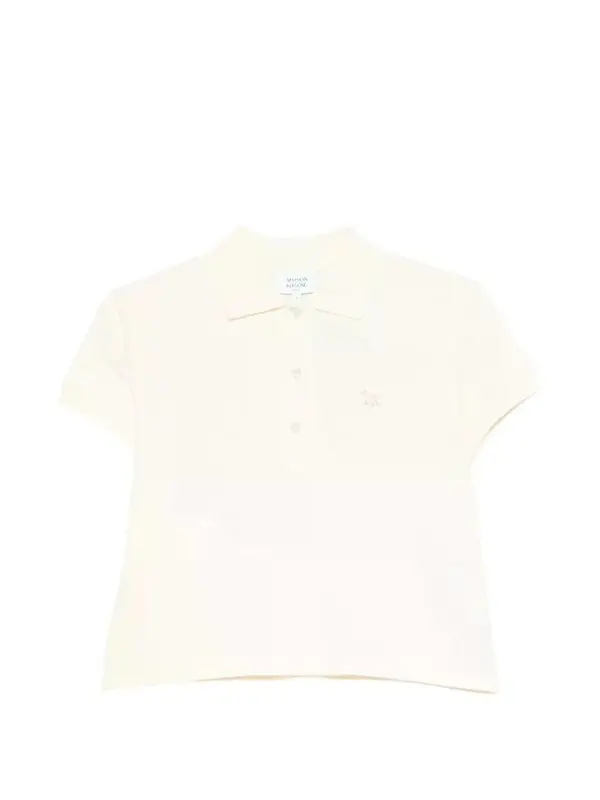 Maison Kitsuné Logo-patch Polo Top