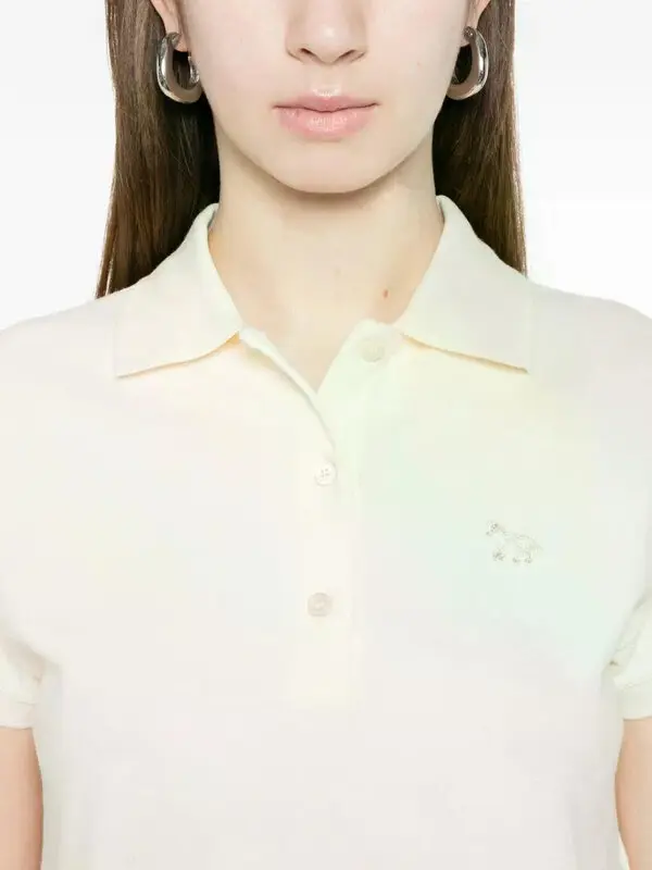 Maison Kitsuné Logo-patch Polo Top