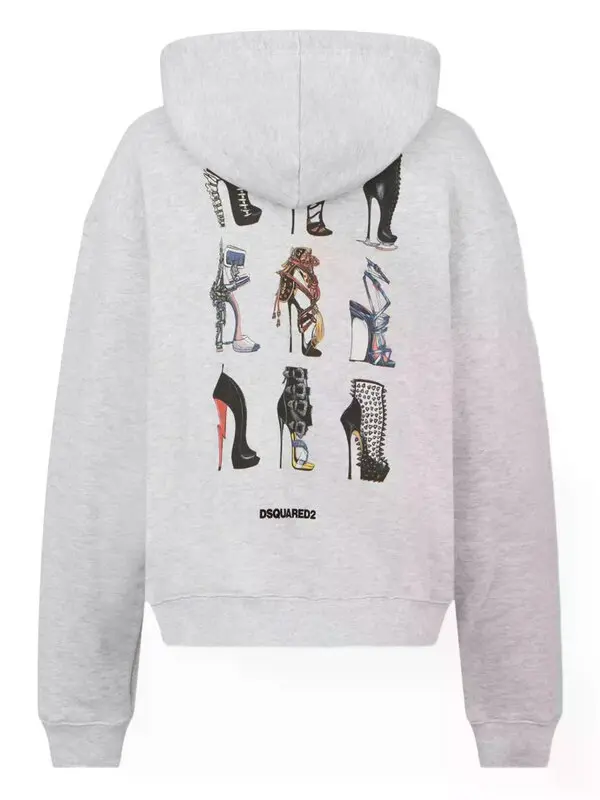 Dsquared2 Iconique Zipped Hoodie
