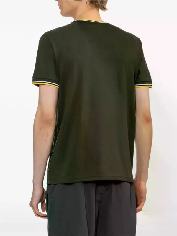 Fred Perry Logo-embroidered T-shirt - Green