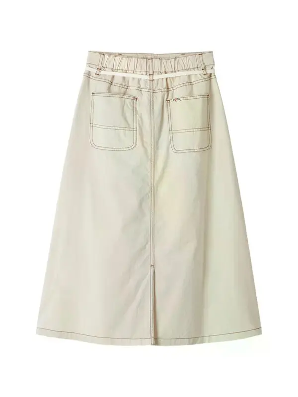 FINGERCROXX Logo-embroidered Skirt