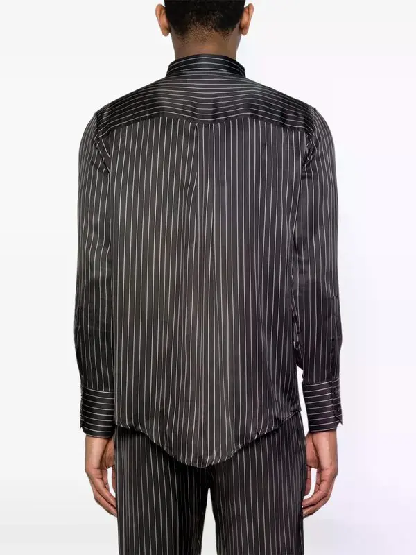 ERNEST W. BAKER Striped Pocket Shirt