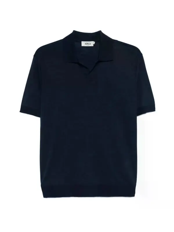 Altea Button T-shirt - Blue