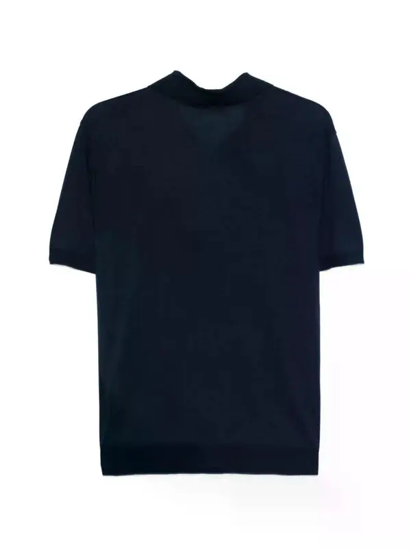 Altea Button T-shirt - Blue