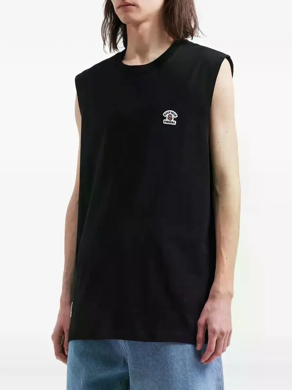 FINGERCROXX Sleeveless Tank Top - Black