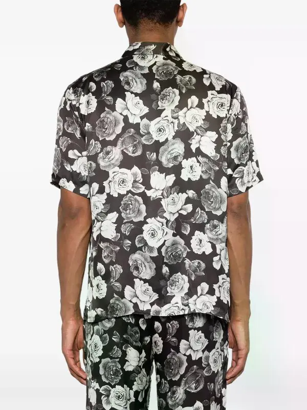 ERNEST W. BAKER Rose-print Shirt