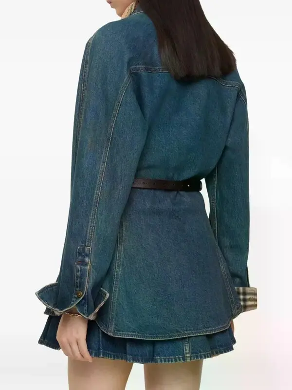 Burberry Press-stud Denim Shirt