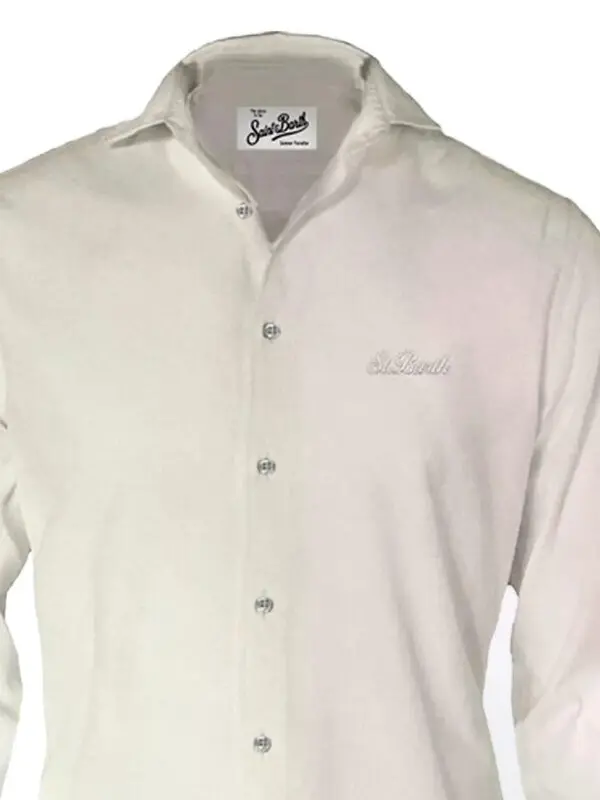 MC2 SAINT BARTH Button-front Shirt - Neutrals