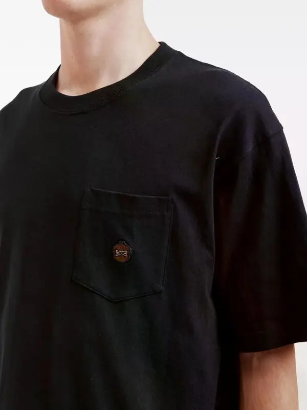 FINGERCROXX Round-neck T-shirt - Black