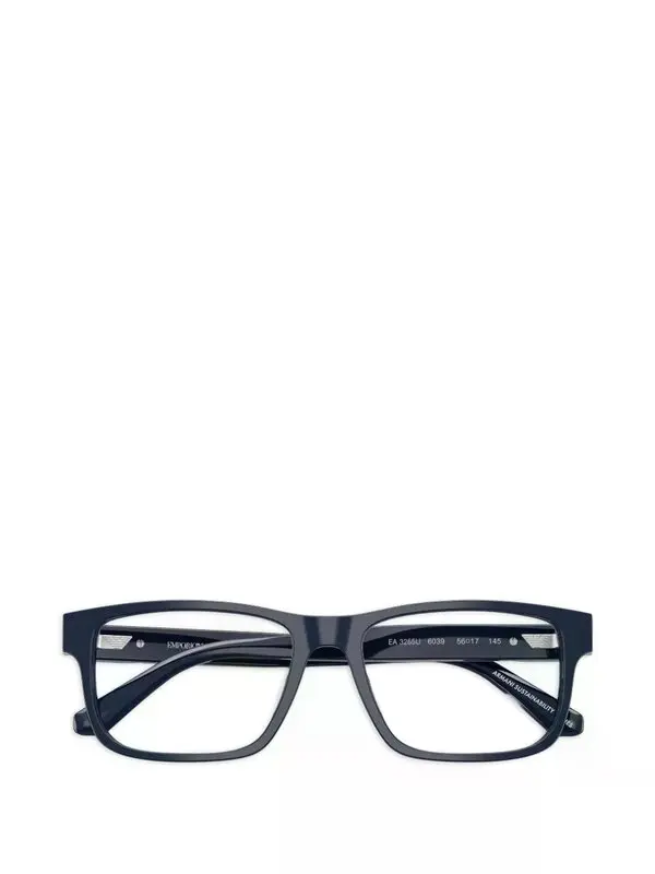 Emporio Armani Rectangle-frame Eyeglasses
