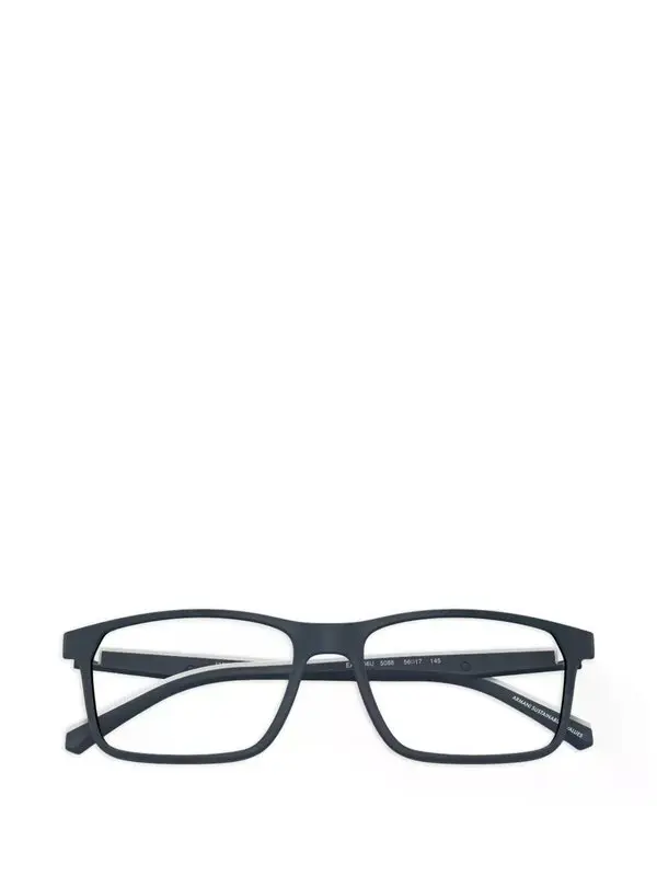 Emporio Armani Rectangle Frame Glasses