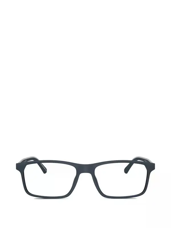 Emporio Armani Rectangle-frame Glasses - Grey