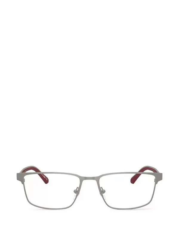Emporio Armani Rectangle-frame Eyeglasses - Grey