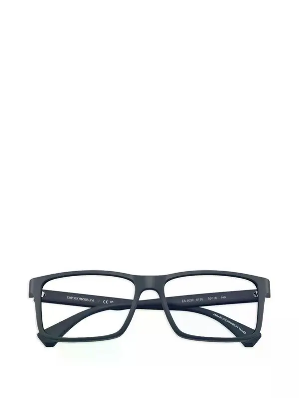 Emporio Armani Rectangle-frame Glasses
