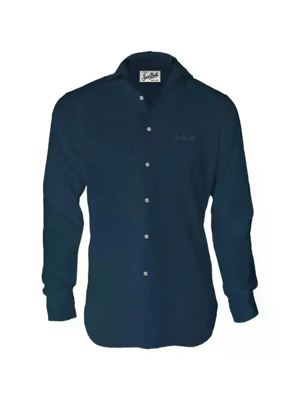 MC2 SAINT BARTH Button Down Shirt - Blue