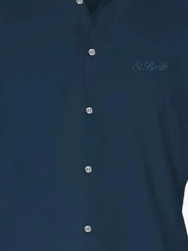 MC2 SAINT BARTH Button Down Shirt - Blue