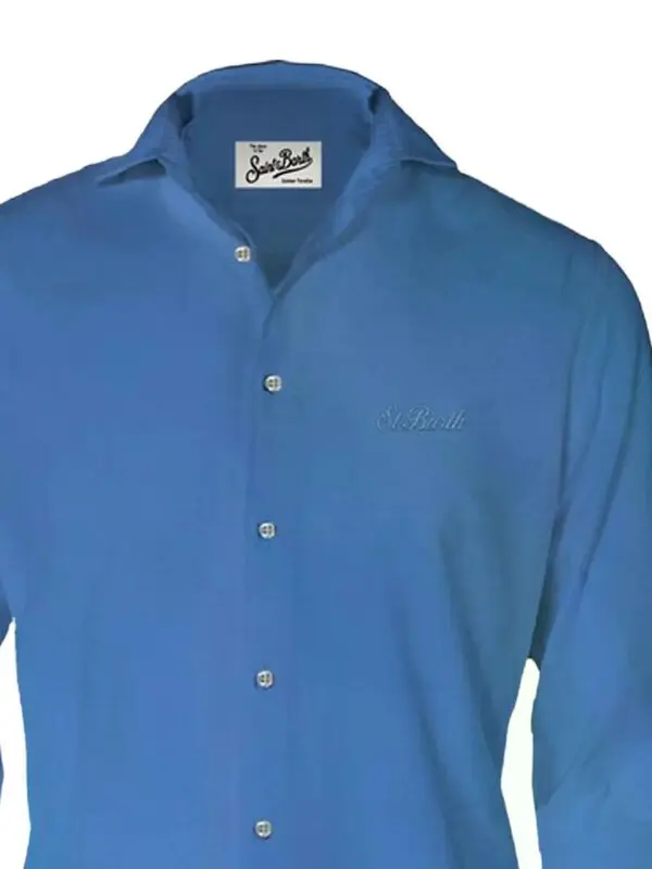 MC2 SAINT BARTH Embroidered Button-up Shirt