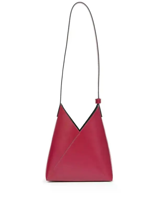 MAISON MARGIELA Small Fortune Cookie Shoulder Bag - Red