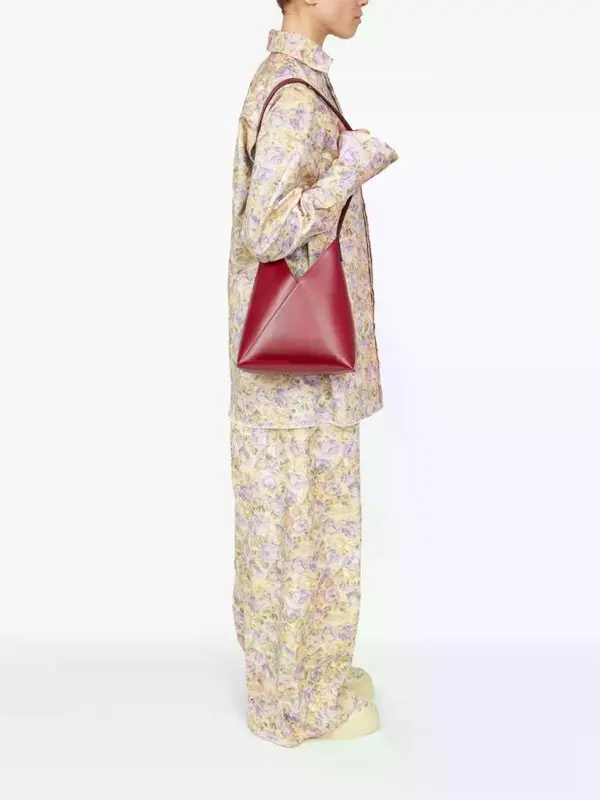 MAISON MARGIELA Small Fortune Cookie Shoulder Bag - Red