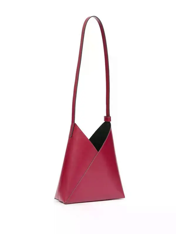 MAISON MARGIELA Small Fortune Cookie Shoulder Bag - Red