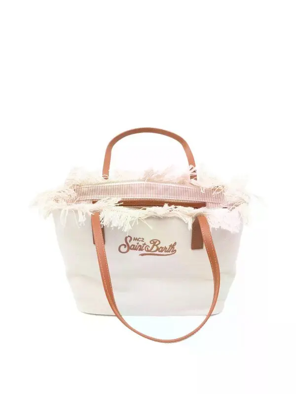 MC2 SAINT BARTH City Fringed-trim Medium Tote Bag