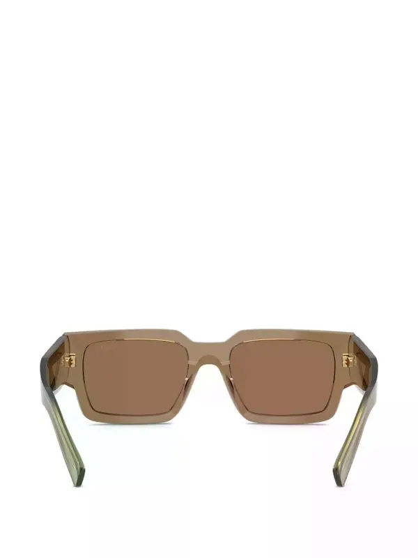 Prada Square Frame Sunglasses - Brown