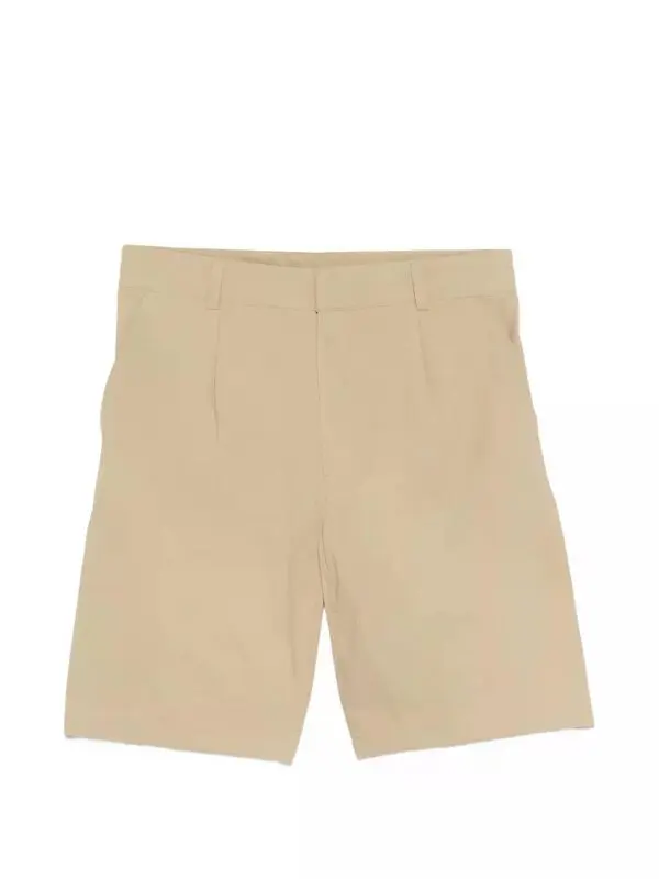 Oakley Pleated Bermuda Shorts - Neutrals