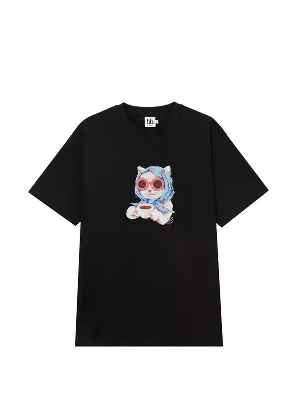 B+AB Graphic Print T-shirt
