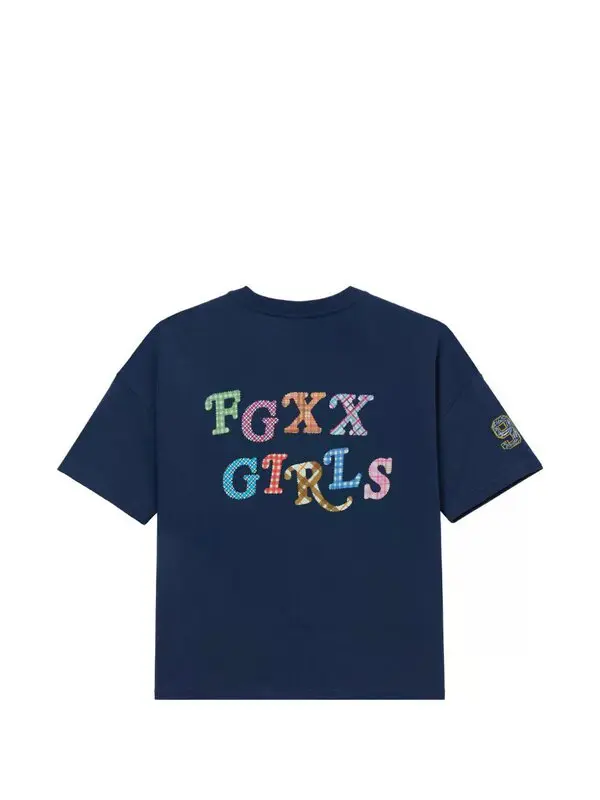 FINGERCROXX Printed T-shirt - Blue