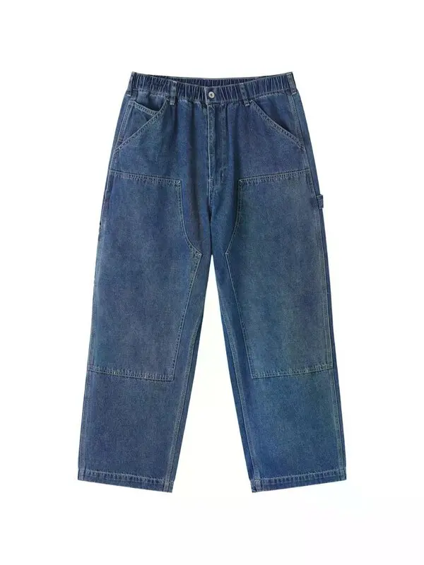 FINGERCROXX Patched Jeans