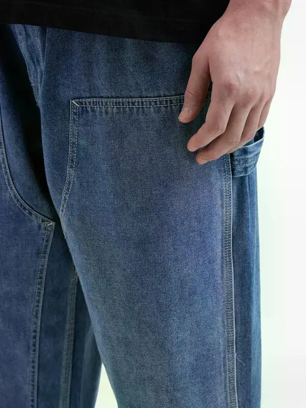 FINGERCROXX Patched Jeans