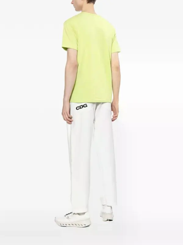 Play Comme Des Garcon Heart-patch T-shirt - Green