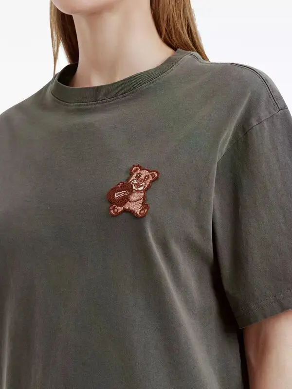 FINGERCROXX Crew-neck T-shirt - Grey