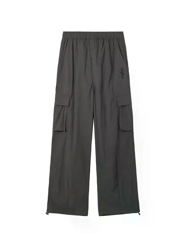 FINGERCROXX Logo-embroidered Cargo Trousers